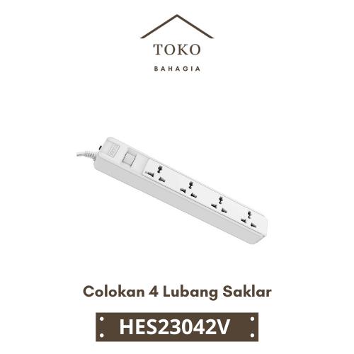 Jual Colokan 4 Lubang Saklar (1Switch) Stop Kontak Terminal INGCO ...