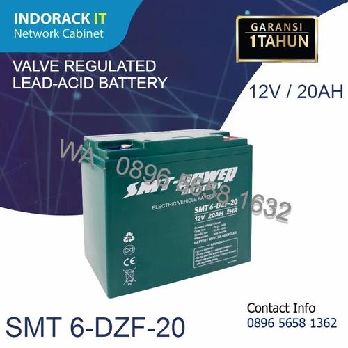 Jual SAMOTO Battery 12V 20AH Baterai Aki Kering Sepeda Listrik 6 DZF 20 ...