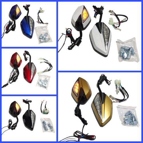 Jual SPION MOTOR LAMPU LED+ SEN SEMUA MOTOR beat vario mio revo jupiter ...