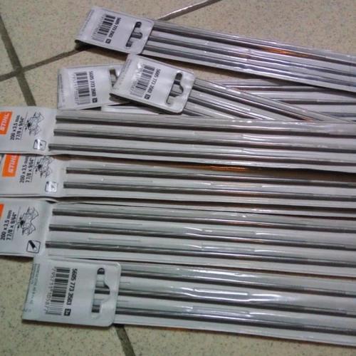 Jual kikir chainsaw merek STIHL 1 pac isi 3 kikir untuk chainsaw 12-14 ...
