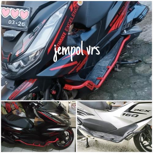 Jual crashbar/tubular honda pcx 160cc type abs, cbs, pengaman body pcx ...