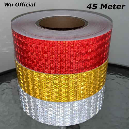Jual Stiker Reflektor 45Meter x 5cm Lolos Uji Kir Dishub Sticker Mobil ...