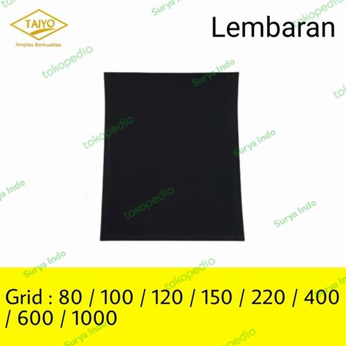 Jual AMPLAS KERTAS / LEMBAR GRID 80-1000 TAIYO 9"X11" AMPELAS DUCO ...
