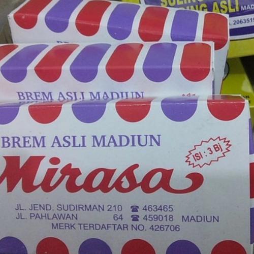 Jual Brem Mirasa Khas Asli kemasan Kecil isi 3 batang - Kota Madiun ...
