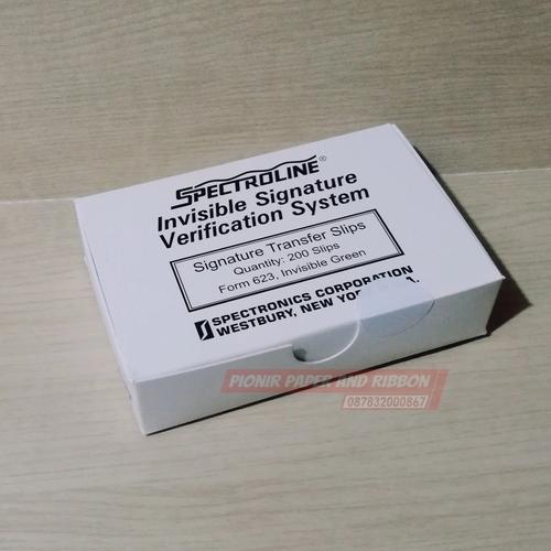 Jual Invisible Signature Spectroline tandatangan pengaman buku tabungan ...