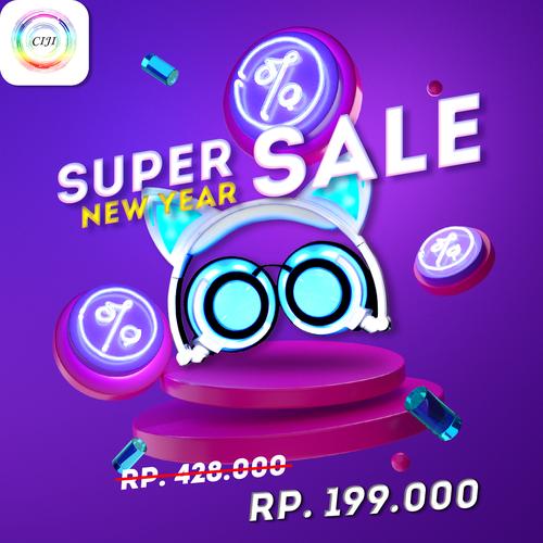 Promo CIJI LX-CCT107 Cat Headphone with Mic dan LED di Kuping + Earmuff ...