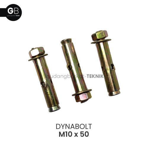 Jual Dynabolt M10 x 50 / Baut Dinabolt M10 x 50mm / Anchor Bolt M10 ...