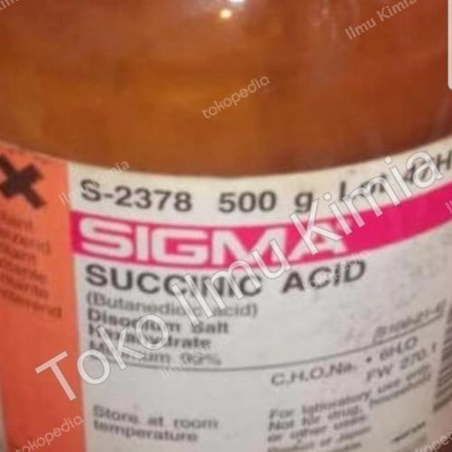 Jual Succinic Acid / Asam Suksinat - Sigma Aldrich - Eceran 10 gram ...