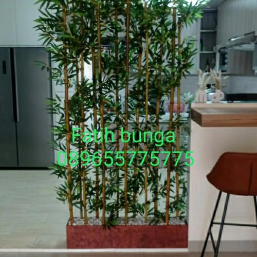 Jual POHON BAMBU PARTISI/BAMBU HIAS/BAMBU ARTIFICIAL/BUNGA PLASTIK/SKAT ...