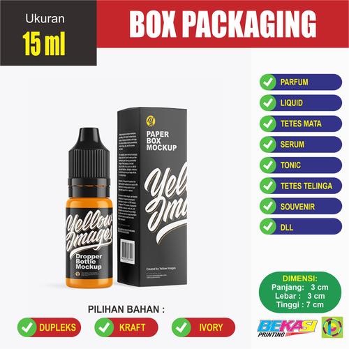 Jual 3x3x7 cm Cetak Custom Box Packaging Dus Botol Obat / Salep ...