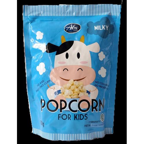 Jual ABE FOOD POPCORN FOR KIDS MILKY 80GR UNTUK USIA 1 TAHUN++ ...