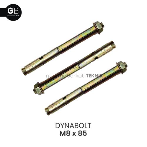 Jual Dynabolt M8 x 85 / Baut Dinabolt M8 x 85mm / Anchor Bolt M8 - Kota ...
