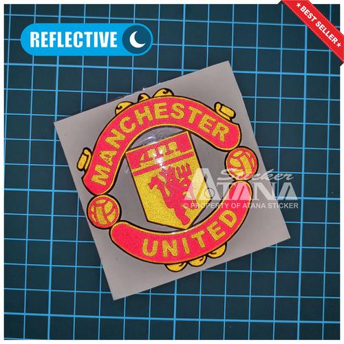 Jual Stiker Bola Manchester United Sticker Cutting Aksesoris Laptop ...