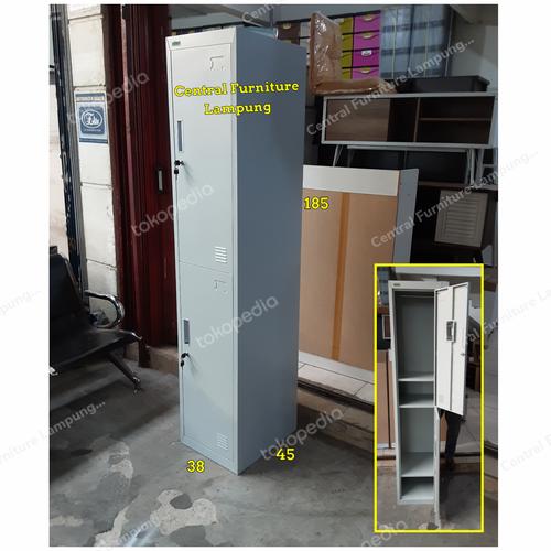 Jual locker besi 2 pintu full kunci untuk siswa / karyawan - Kota ...