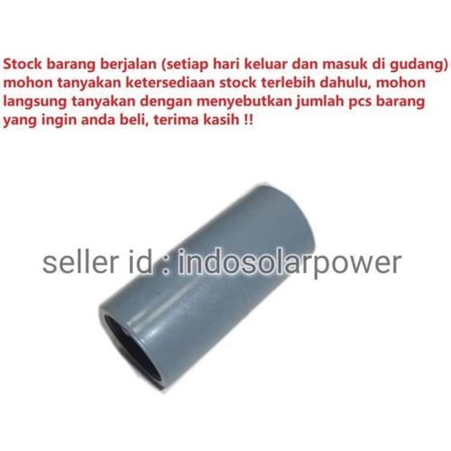 Jual Socket 3" sambungan pipa sock fitting PVC 3 in inci inch Rucika D ...