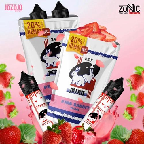 Jual Miru Pink Rabbit 120ML / 2x60ML by Jozojo Brewery - Authentic ...
