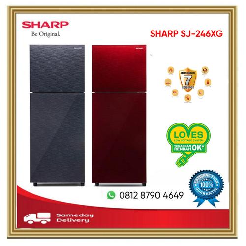 Jual Sharp Kulkas 2 Pintu SJ-246XG-MR/MS / SJ 246 XGMR / SJ 246 XGMS - Kota Cilegon ...