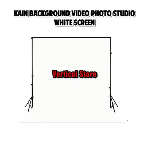 Jual Kain Background White Screen Studio Foto/ Kain Putih Dekorasi ...