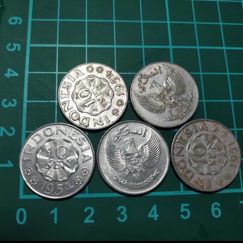 Jual KOIN KUNO 10 SEN TH 1951 1954 ALUMUNIUM - Jakarta Utara - kamikado | Tokopedia