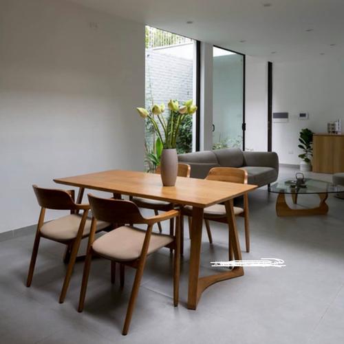 Jual MEJA MAKAN SET KAYU JATI TIPE JEPANG | MEJA MAKAN SET MINIMALIS ...