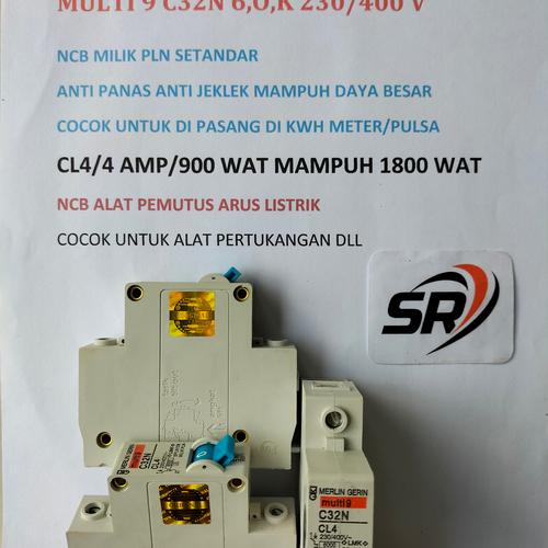Jual NCB Merlin cl4 standar PLN (harga satuan) anti jeklek mampuh daya ...