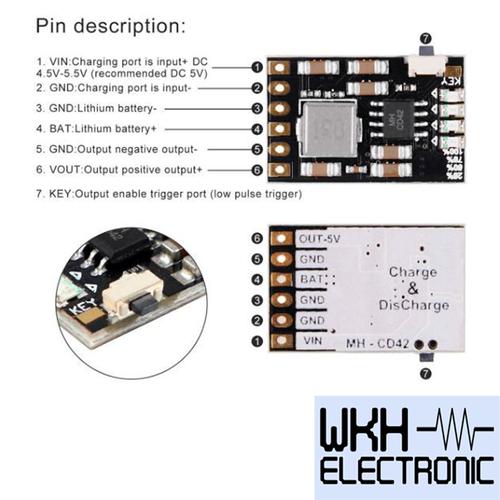 Jual MH CD42 18650 Battery Charging Module 2A Lithium ion charger ...