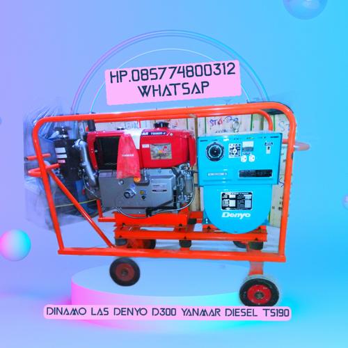 Jual Dinamo las Denyo D300 +Diesel yanmar TS190 welding diesel ...
