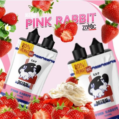 Jual Liquid MIRU V3 Pink Rabbit Strawberry for Mod Vape - Jakarta ...