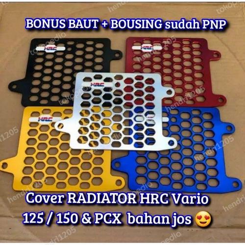Jual cover radiator HRC vario 150/125 Ready semua warna - Kuning ...