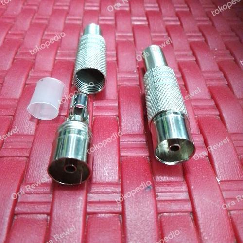 Jual Jak Antena Besi Cewe - Colokan TV Female - Jack Antena Bahan Besi ...