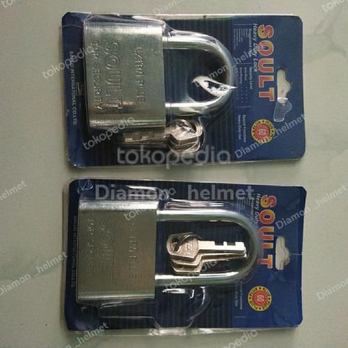 Jual Gembok pagar Gembok motor Gembok rumah - 60 mm panjang - Kota ...