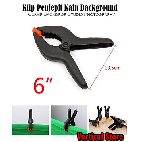 Jual Klip Penjepit Kain Background / Klem Backdrop / Clamp Studio 6 ...