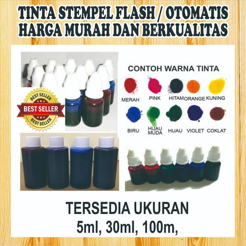 Jual tinta stempel otomatis / tinta stempel manis - Ungu, 5ml - Jakarta ...