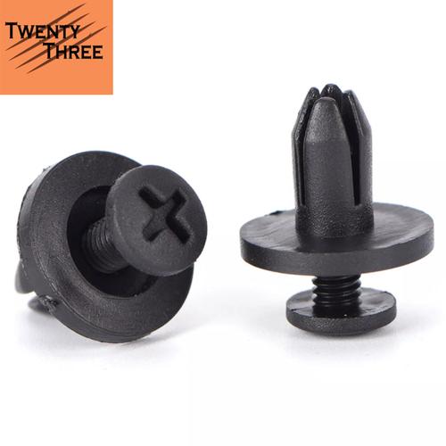 Jual Klip baut kancing rivet body mobil motor 6mm retainer bemper ...