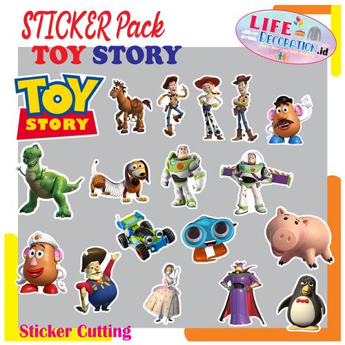 Jual STIKER TOY STORY / STICKER PACK TOY STORY - Kota Tangerang Selatan ...