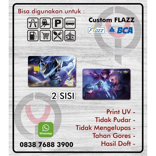 Jual Kartu Flazz BCA gen 2, Custom 2 sisi - Jakarta Barat - Customprint ...