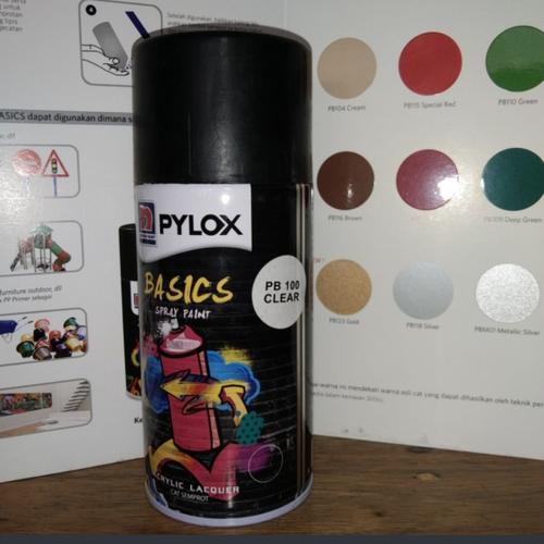 Jual PYLOX BASICS HITAM PUTIH CLEAR GOLD SILVER NIPPON PAINT CAT SEMPROT - Kab. Tangerang - bun ...