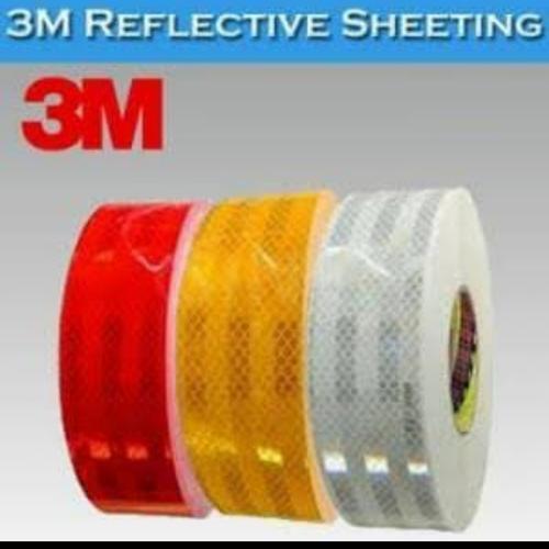 Jual ORIGINAL 3M EGP STICKER REFLECTIVE PEMANTUL CAHAYA UJI KIR 1"x1M ...
