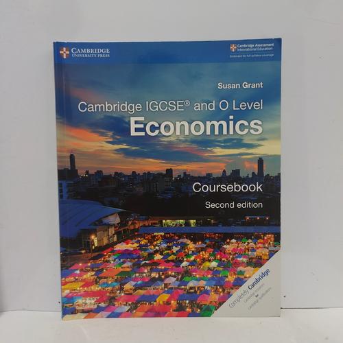 Jual ORI CAMBRIDGE IGCSE AND O LEVEL ECONOMICS COURSE BOOK SECOND ...