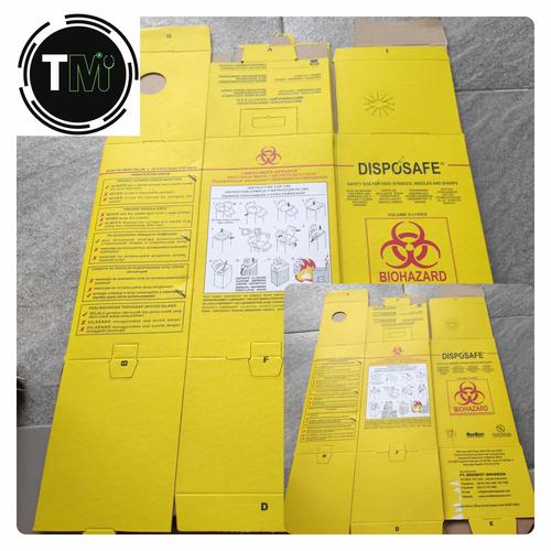 Jual DISPOSAFE safety box 5 liter / wadah limbah medis 5liter - Jakarta Timur - TamaMedika ...