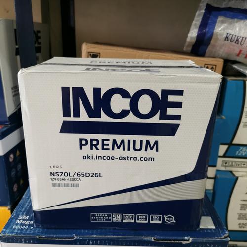 Jual AKI BATERAI BASAH INCOE PREMIUM NS70L/65D26L GRS 3 BLN ESCAPE ...