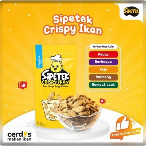 Jual Sipetek Crispy Ikan - Cemilan dan lauk bergizi - Rendang - Kota ...