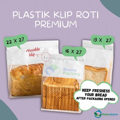 Jual PLASTIK TOAST BAG PREMIUM | KANTONG KEMASAN ROTI | BREAD BAG ...