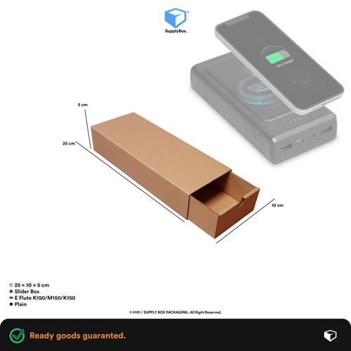 Jual KARDUS BOX PACKAGING 25x10x5 cm | Kardus | Cardboard - BLACK KRAFT ...
