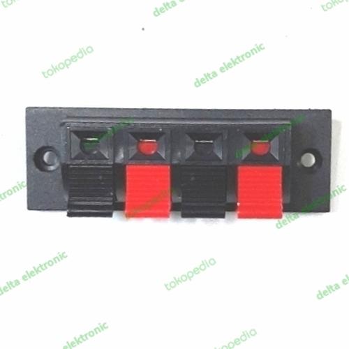 Jual Terminal Speaker 4 Pin keciL Terminal speaker Stereo Model Baru ...