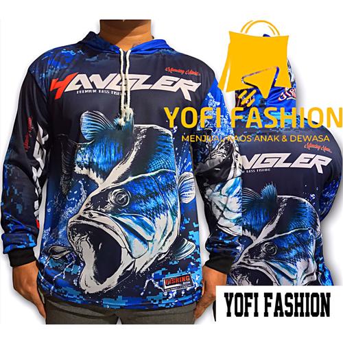 Jual Baju|jersey mancing fising strike lengan panjang - ANGLER, L ...