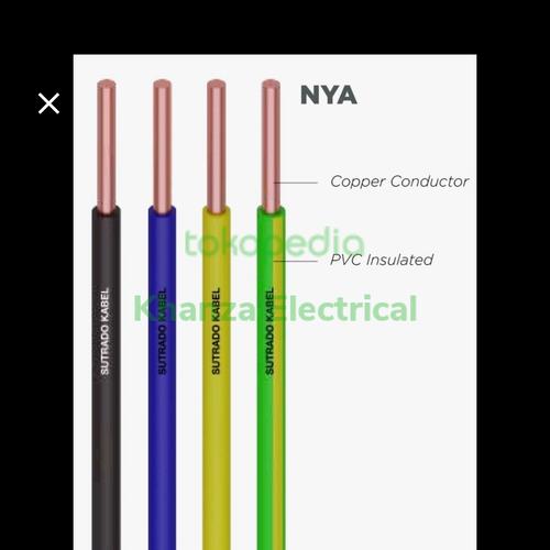 Jual kabel tunggal NYA 1X35mm kabel tunggal 35mm sutrado - Kuning-hijau ...