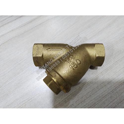 Jual Y STRAINER ONDA 1/2" / STRAINER ONDA KUNINGAN 1/2" - Kota Bandung ...
