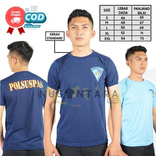 Promo Polsuspas Kaos Polsuspas Sipir Kerah Pendek Kaos Dinas Polisi ...