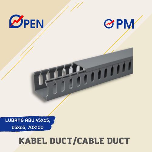 Jual KABEL DUCT / CABLE DUCT LUBANG ABU 45x65, 65x65, 70x100 PM - 45x65 ...